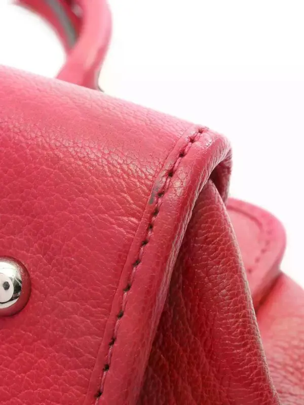 Loewe Amazona 28 Leather Tote Bag - Red