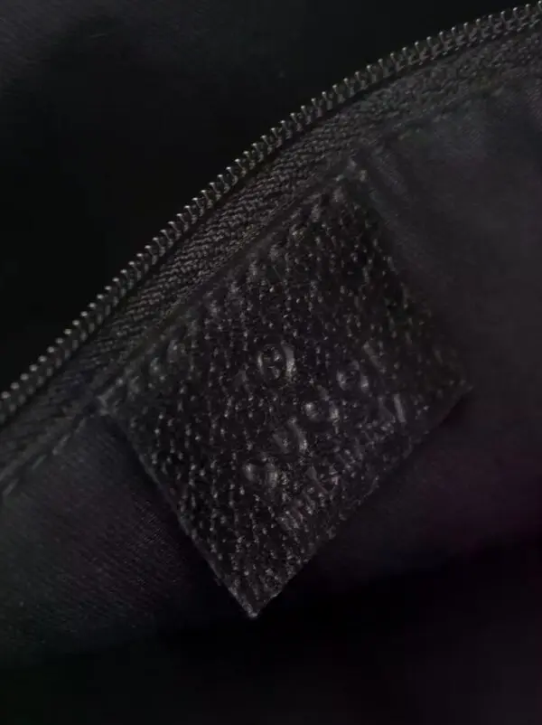 Gucci 2000s Abbey Gg Canvas Shoulder Bag