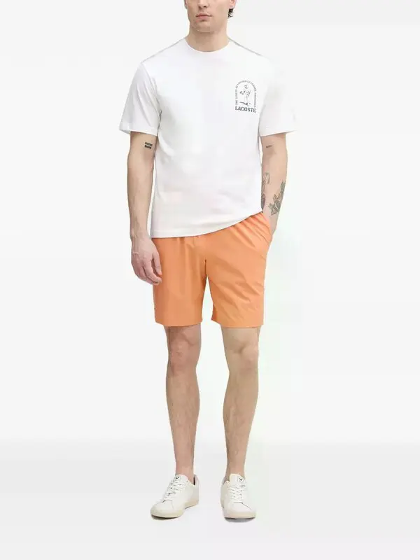 Lacoste Logo-patch Elasticated Shorts