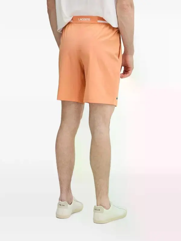 Lacoste Logo-patch Elasticated Shorts