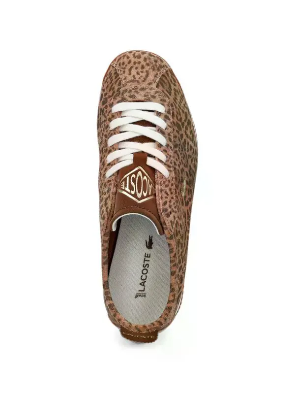 Lacoste Leopard-print Sneakers