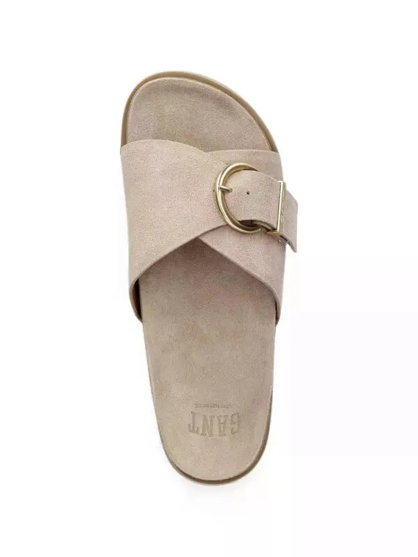 Gant Buckle-detail Slides