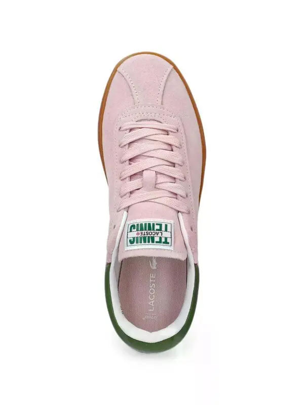 Lacoste Logo-patch Suede Sneakers