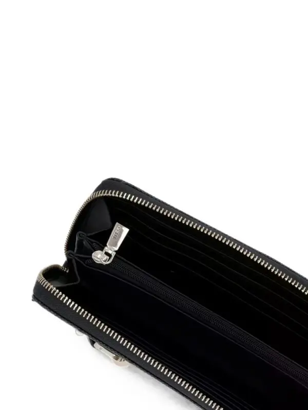 Guess Leona 4g-pattern Buckled Wallet