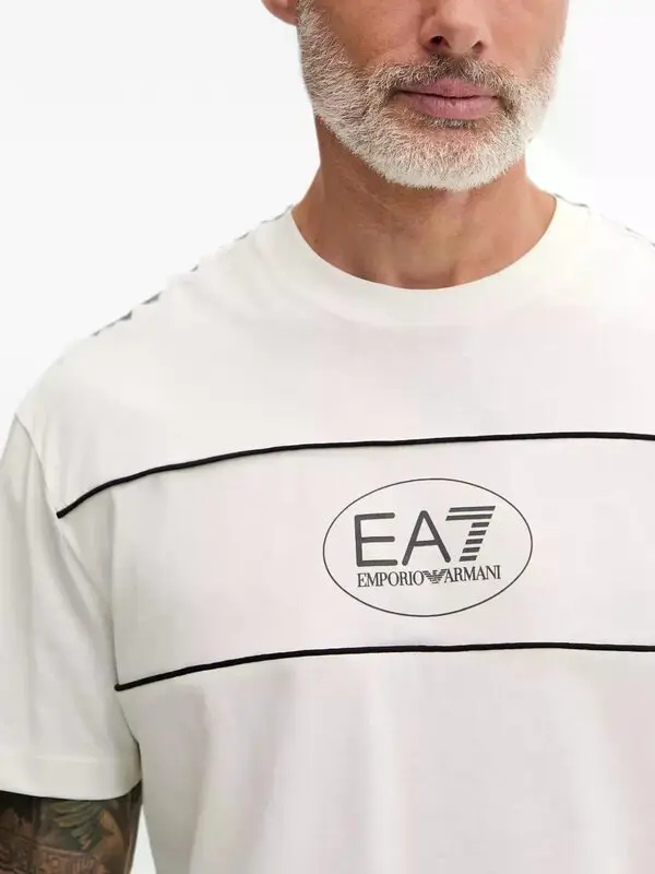EA7 Logo-print T-shirt