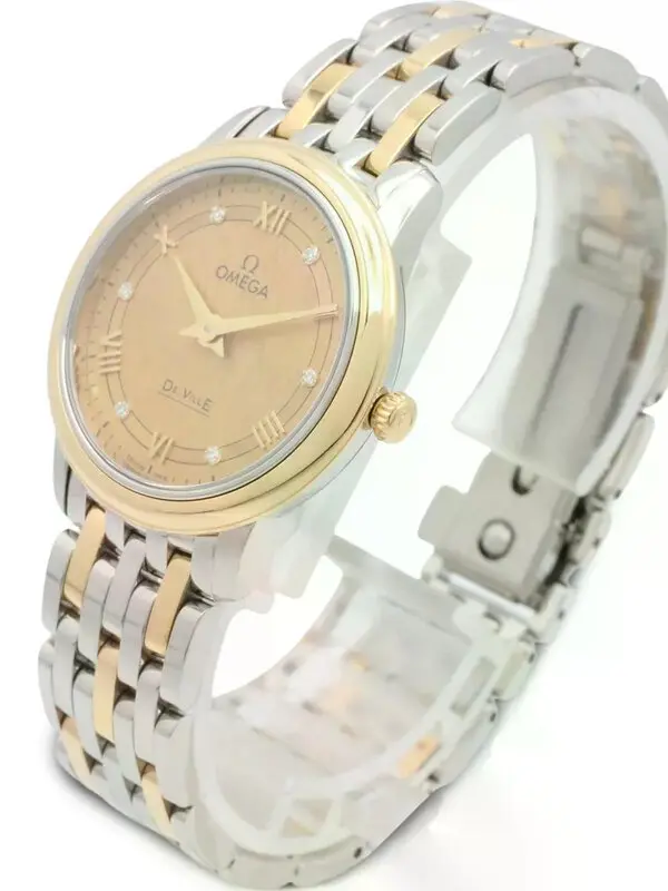 Omega 27mm De Ville Prestige Diamond Watch
