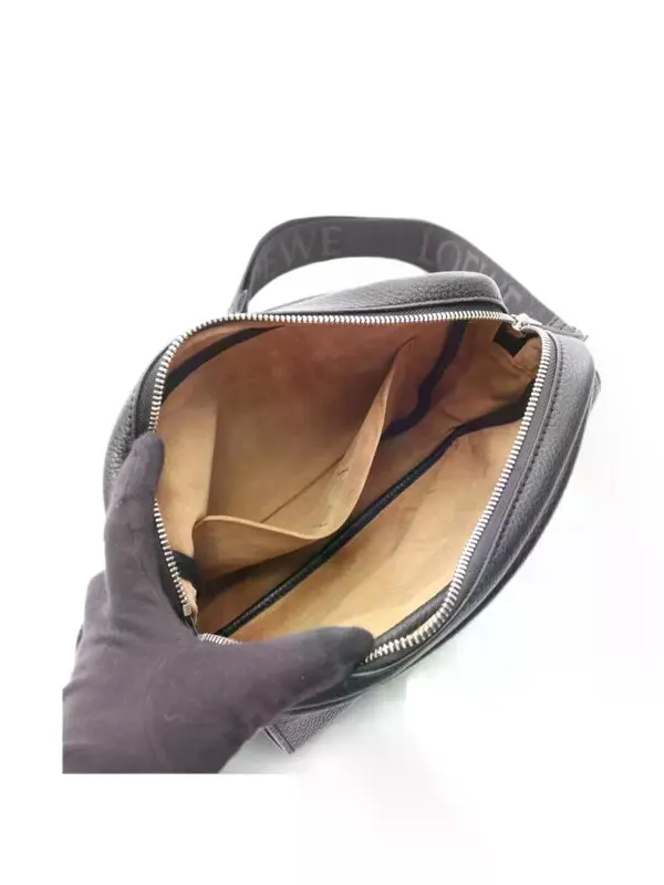 Loewe 2020s Medium Pebble Leather Messenger Bag