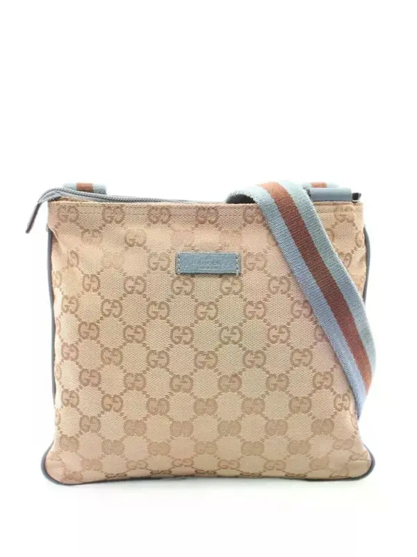 Gucci 2000s Gg Canvas Shoulder Bag