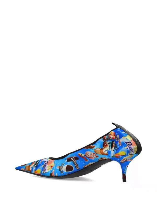 Balenciaga Avenue Ice-cream-print Pumps