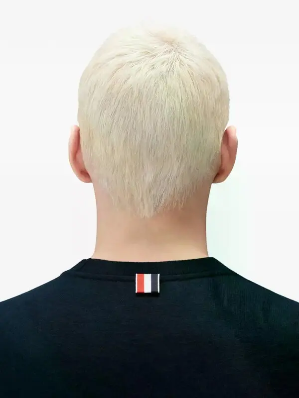 Thom Browne 4-bar Colour-block T-shirt