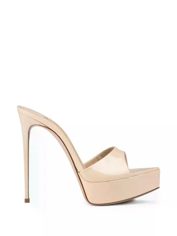 LE SILLA Uma Platform Stiletto Sandals - Neutrals