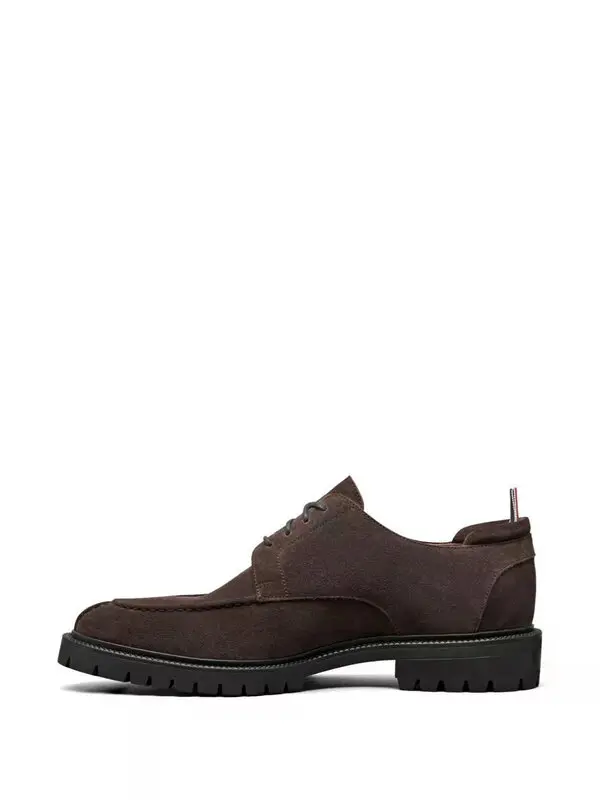 Thom Browne Calf Suede Commando Sole Derby Shoes
