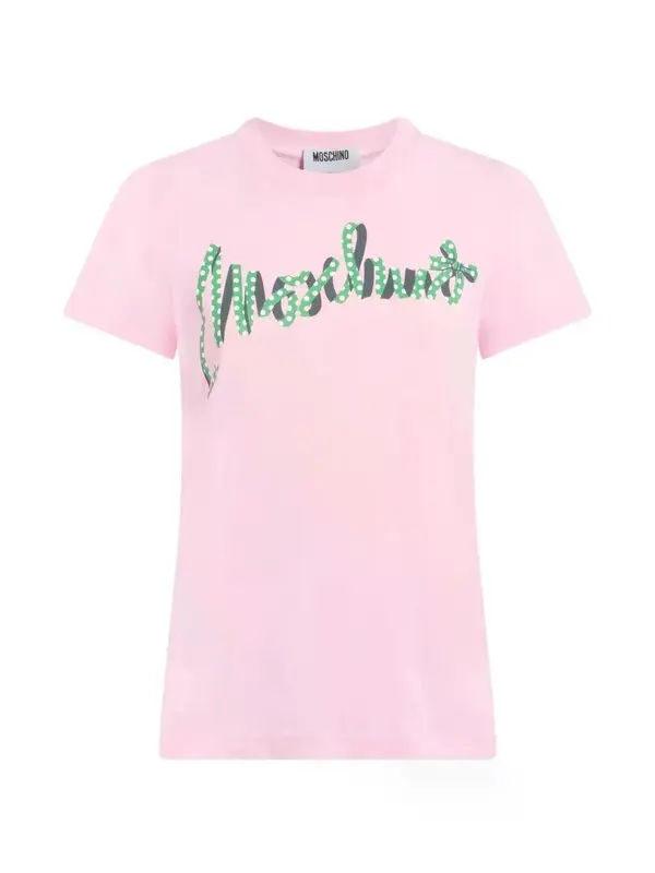 Moschino Print T-shirt - Pink