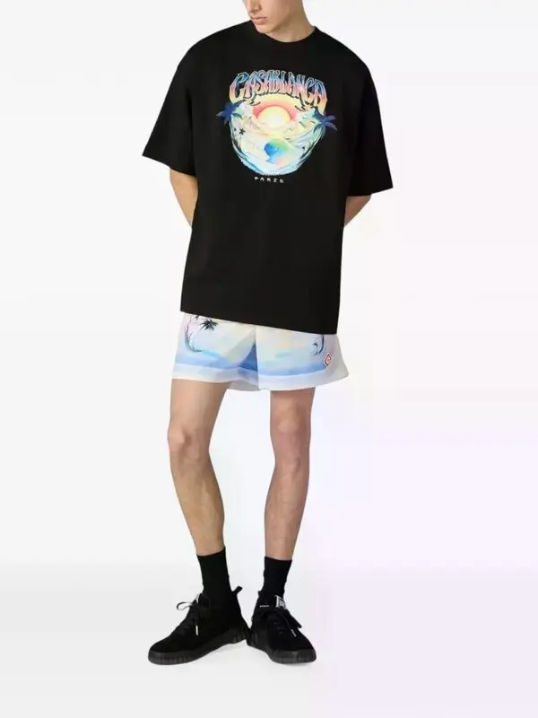 Casablanca Jacquard Swim Shorts