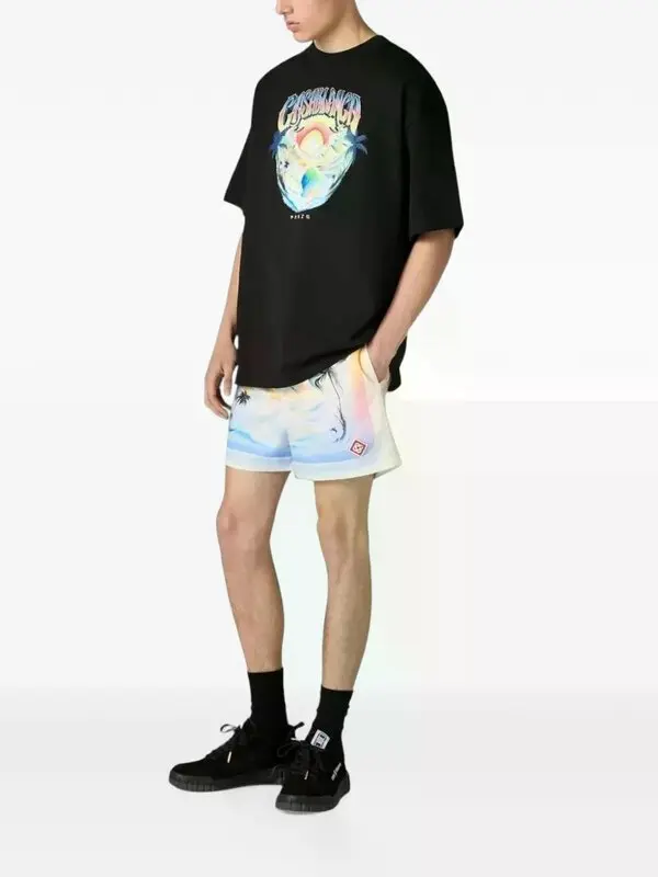 Casablanca Jacquard Swim Shorts