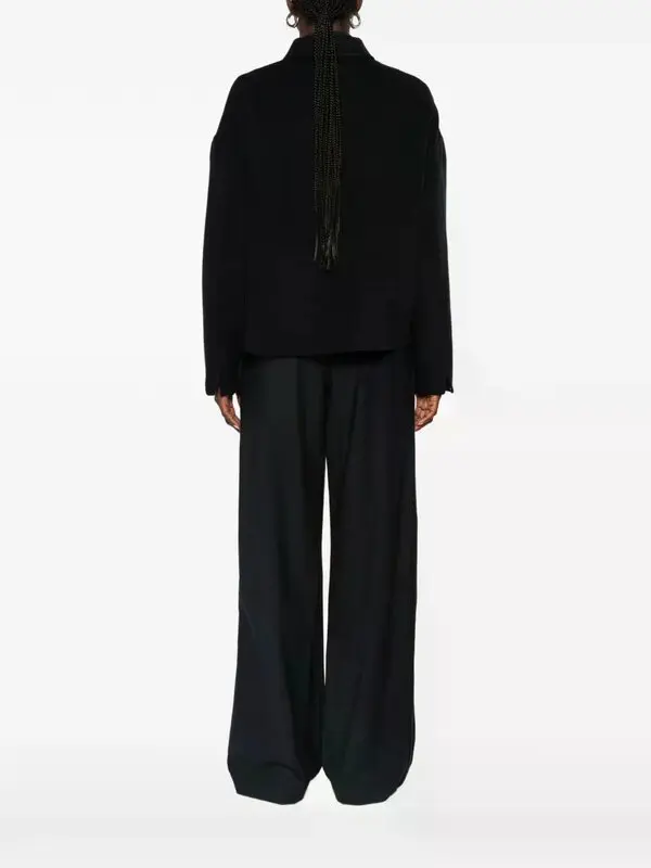 Fabiana Filippi Hardware-detail Drop-shoulder Coat