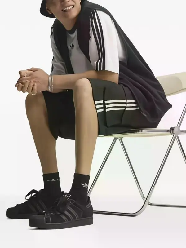 Adidas X Willy Chavarria Side-stripe Cargo Shorts