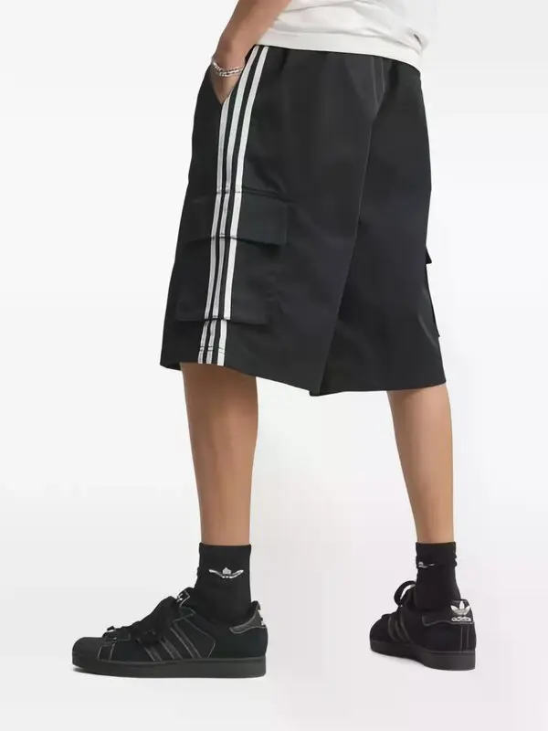 Adidas X Willy Chavarria Side-stripe Cargo Shorts