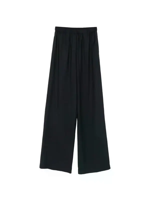 Fabiana Filippi Beaded-trim Trousers - Blue