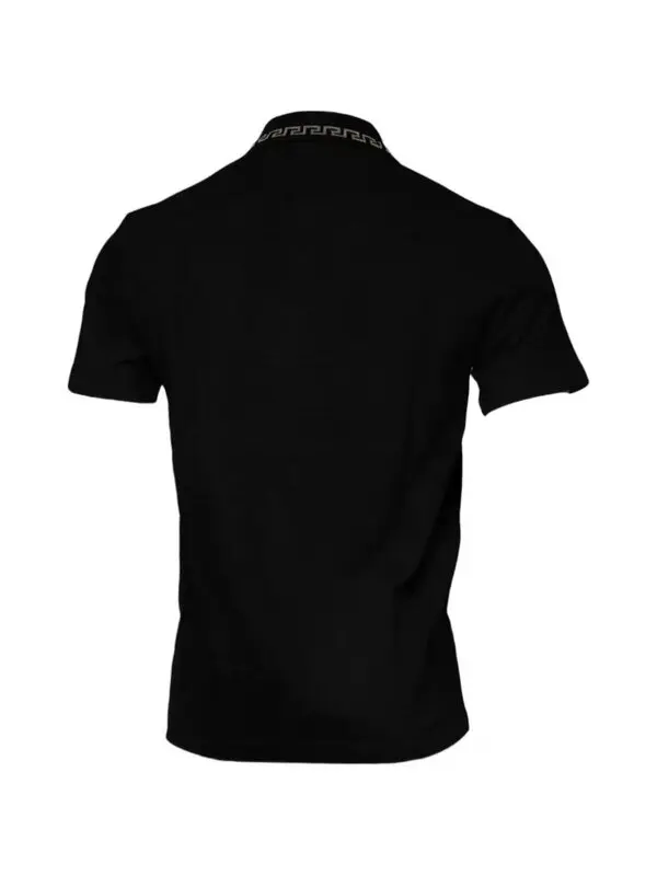 Versace Greca-trim Polo Shirt
