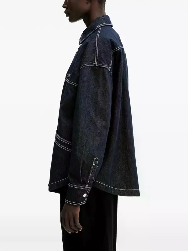 WRSTBHVR Leandra Contrast-stitch Overshirt