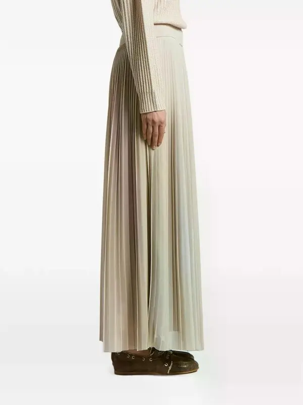 Peserico Pleated Maxi Skirt