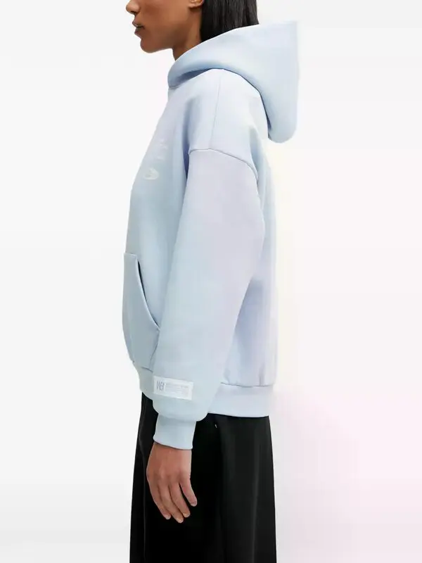 WRSTBHVR Studio V13 Logo Print Hoodie