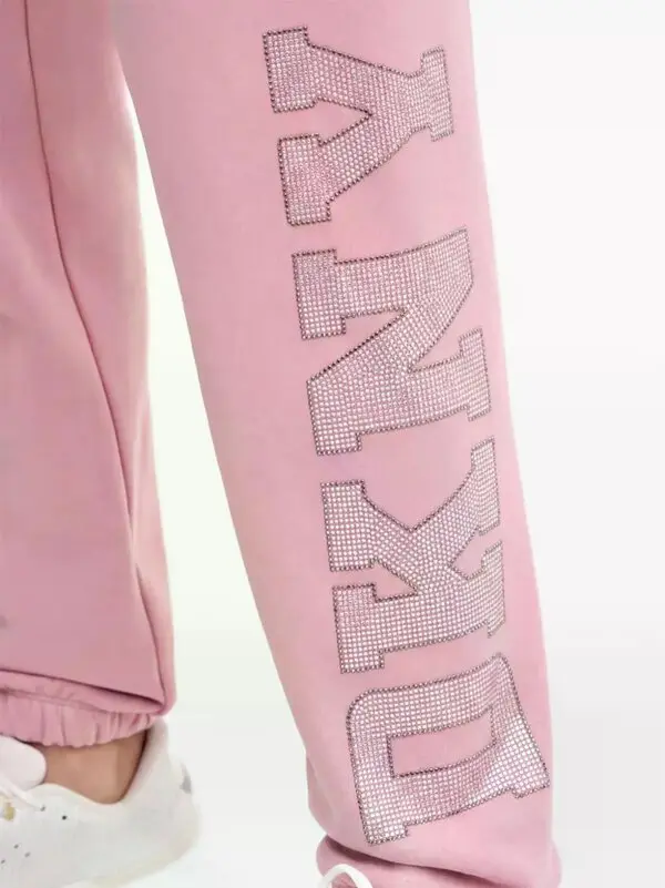 Dkny Logo Detail Track Pants - Pink