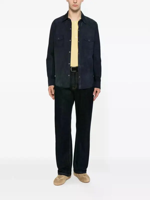Eleventy Chest-pocket Overshirt