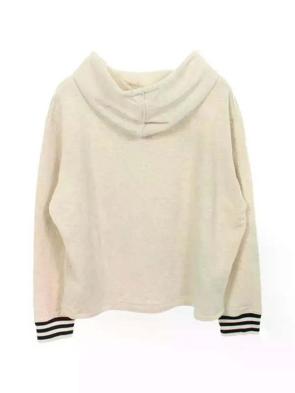 Prada Logo Embroidered Hoodie