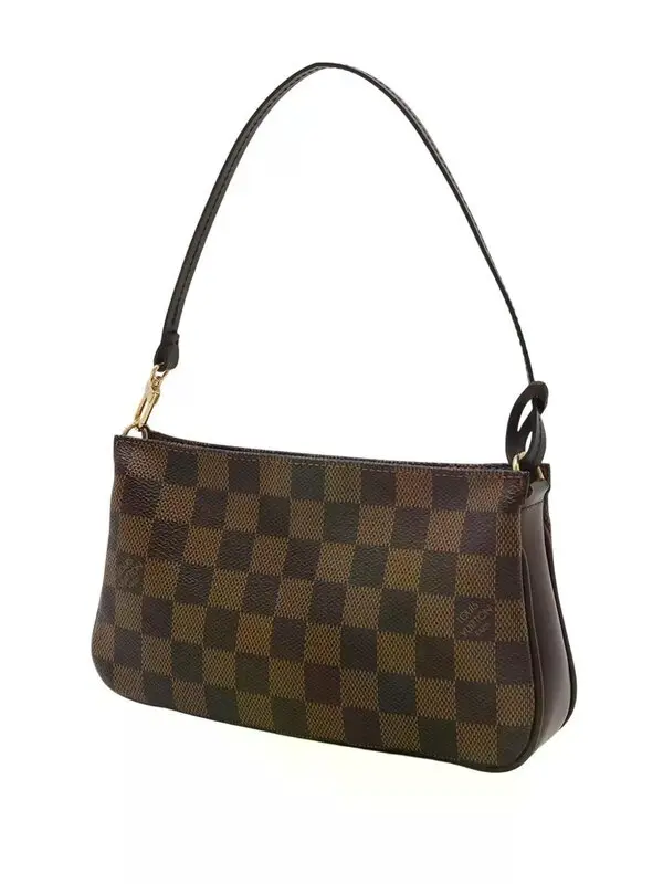LOUIS VUITTON 2002 Damier Ebene Navona Shoulder Bag