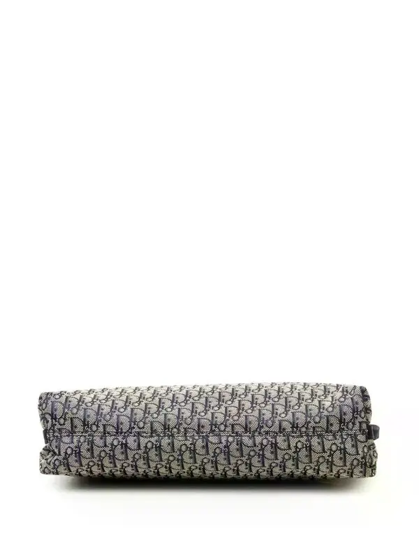 Dior 2004 Diorissimo Trotter Canvas Shoulder Bag