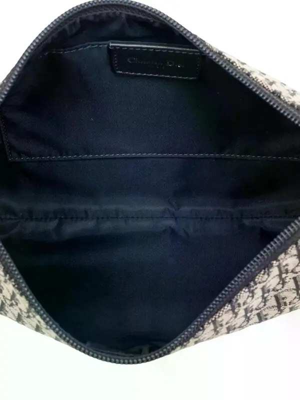 Dior 2004 Diorissimo Trotter Canvas Shoulder Bag