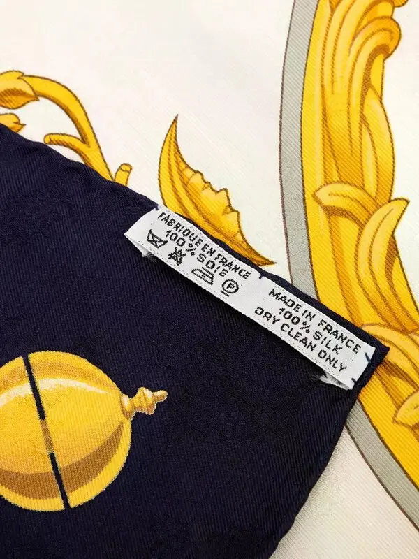 Hermès 2000-2026 Plumes Et Grelots Silk Scarf 90 Scarves