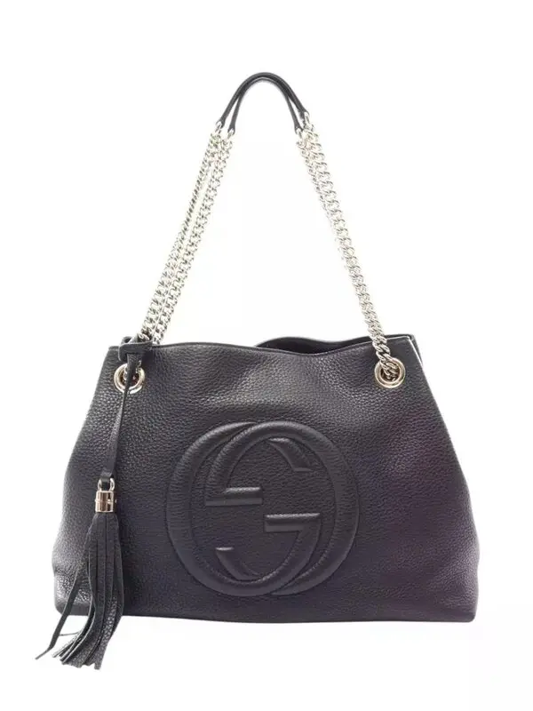 Gucci 2016-2026 Leather Soho Chain Bag Shoulder Bag