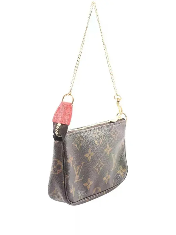 LOUIS VUITTON 2015 Monogram Evasion Mini Pochette Accessoires Handbag