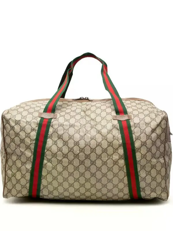 Gucci 20th Century Gg Supreme Web Duffle Bag Travel Bag