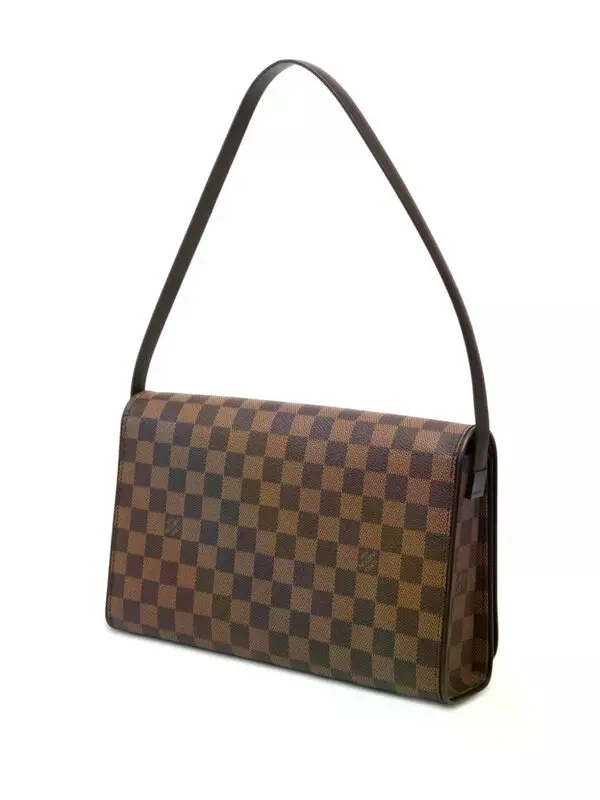 LOUIS VUITTON 2000 Damier Ebene Tribeca Long Shoulder Bag