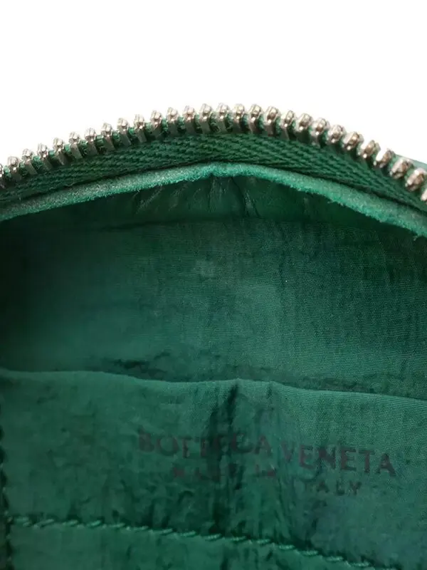 Bottega Veneta Nappa Maxi Intrecciato Cassette Zip With Strap Pouch