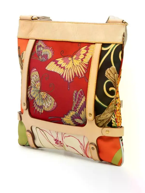 FERRAGAMO 2010-2026 Nylon Jungle Safari Crossbody Bag