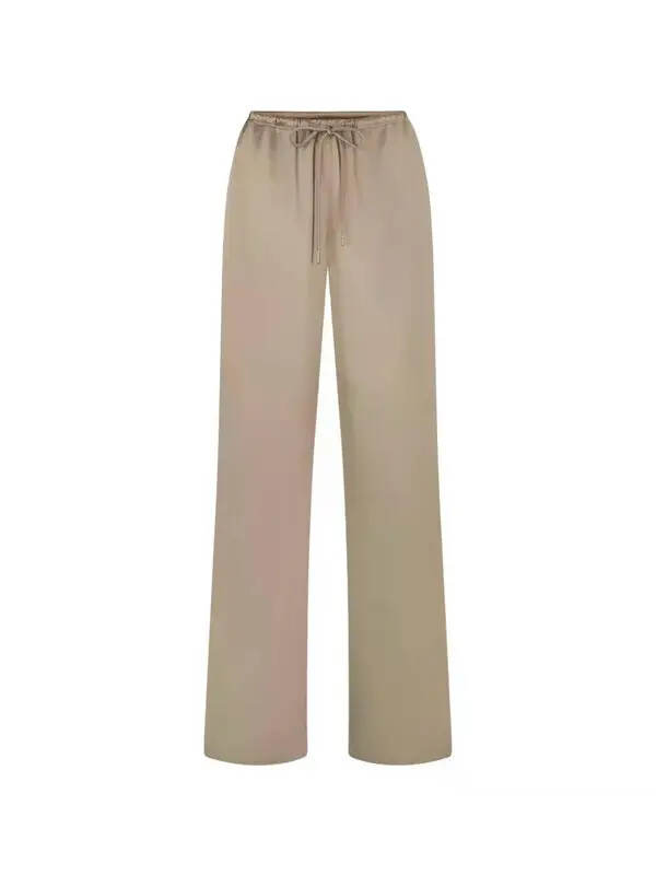 JUVIA Drawstring Waist Trousers - Neutrals