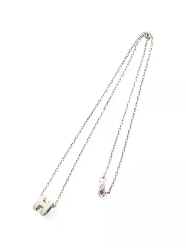 Hermès 2010s Mini Pop H Necklace