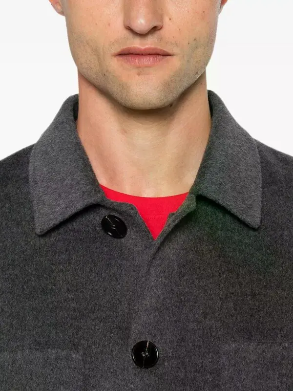 GIORGIO BRATO Button-up Patch-pocket Jacket