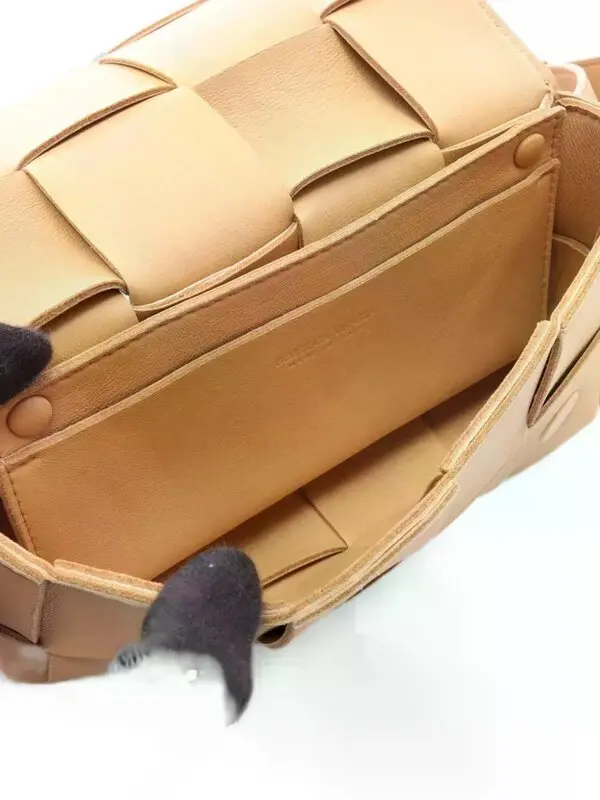 Bottega Veneta 2000s Cassette Intrecciato Belt Bag