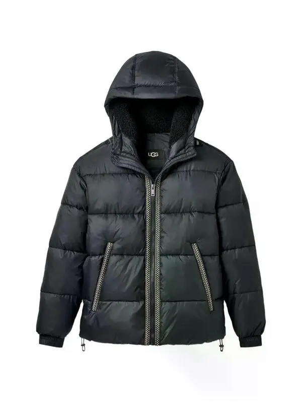 UGG Braid Padded Jacket - Black
