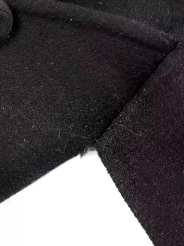 Hermès Belted Cashmere Coat - Black
