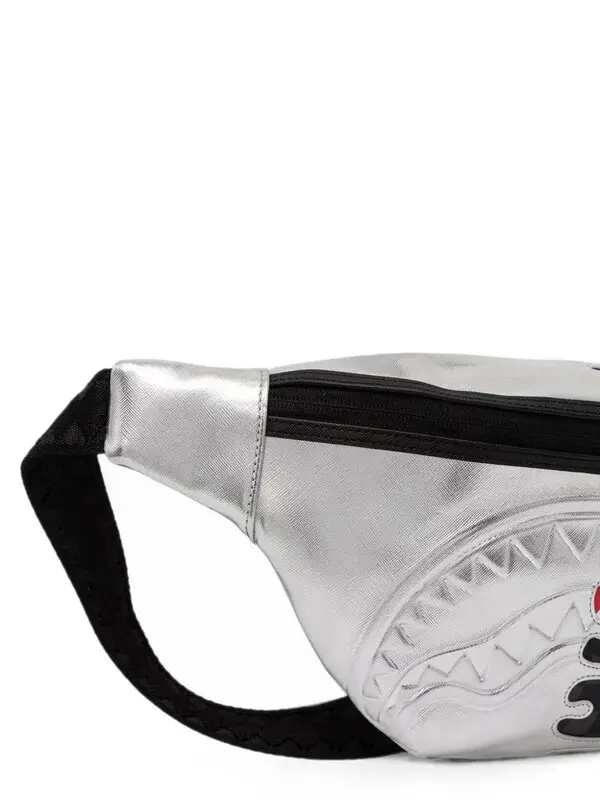 SPRAYGROUND Check-print Shark Mouth Belt Bag