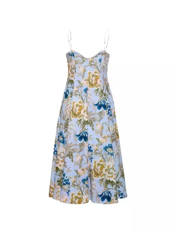 Cara Cara Cherry Floral-print Day Dress