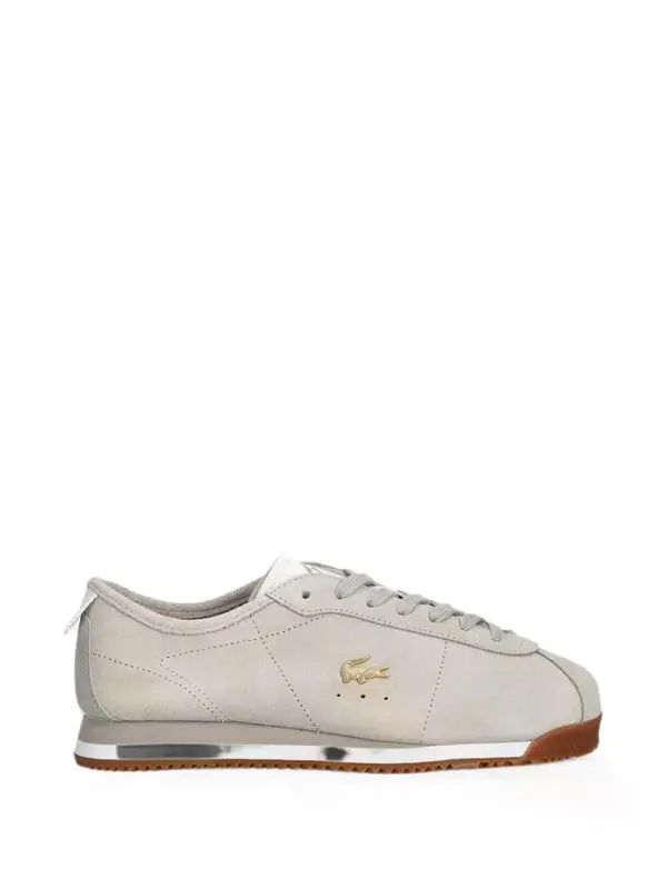 Lacoste Logo-plaque Suede Sneakers