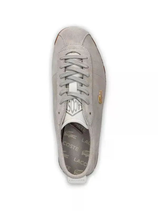Lacoste Suede Logo Plaque Sneakers